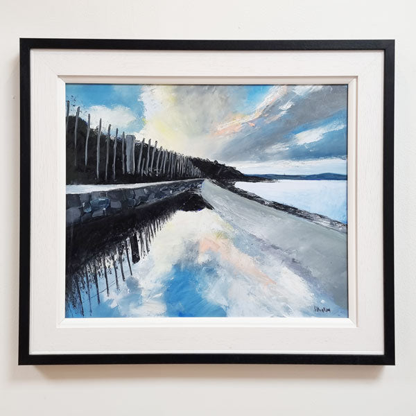 Pathway Reflections Crawfordsburn - Original Oil Painting - Stephen ...