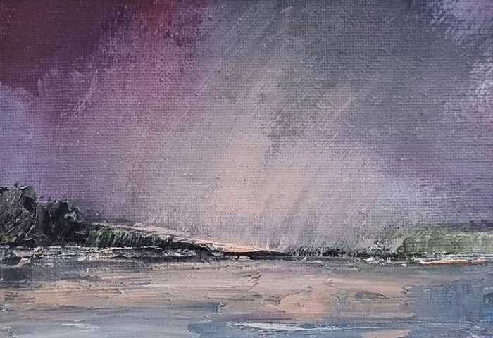 Rain Clouds Crawfordsburn - Original Oil Painting - Stephen Whalley ...